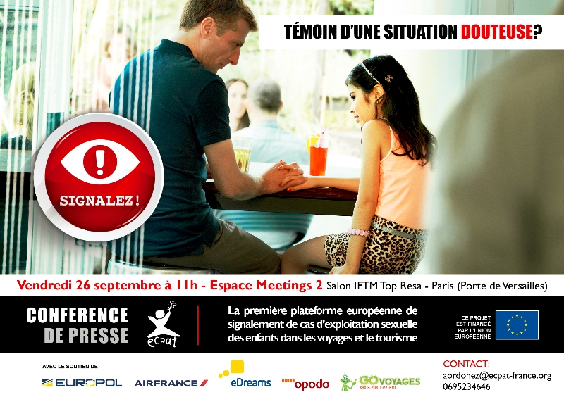 ECPAT France : Création d'une plateforme de signalement en cas d'abus ...